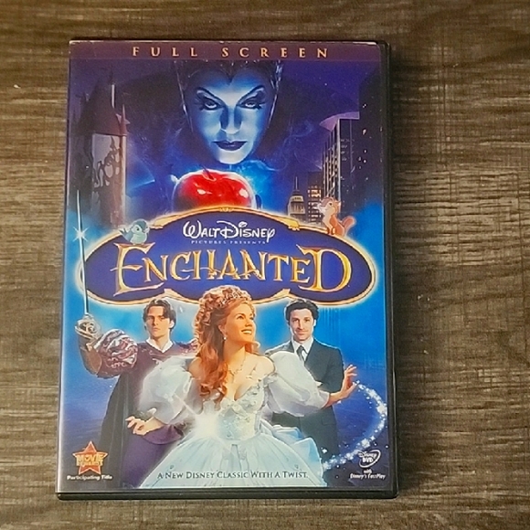 Disney | Other | Disney Enchanted Full Screen Dvd | Poshmark